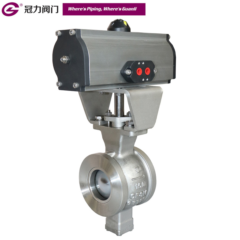 - Buy Segmented V ball Control Valve on Zhejiang Guanli Valve Co.Ltd